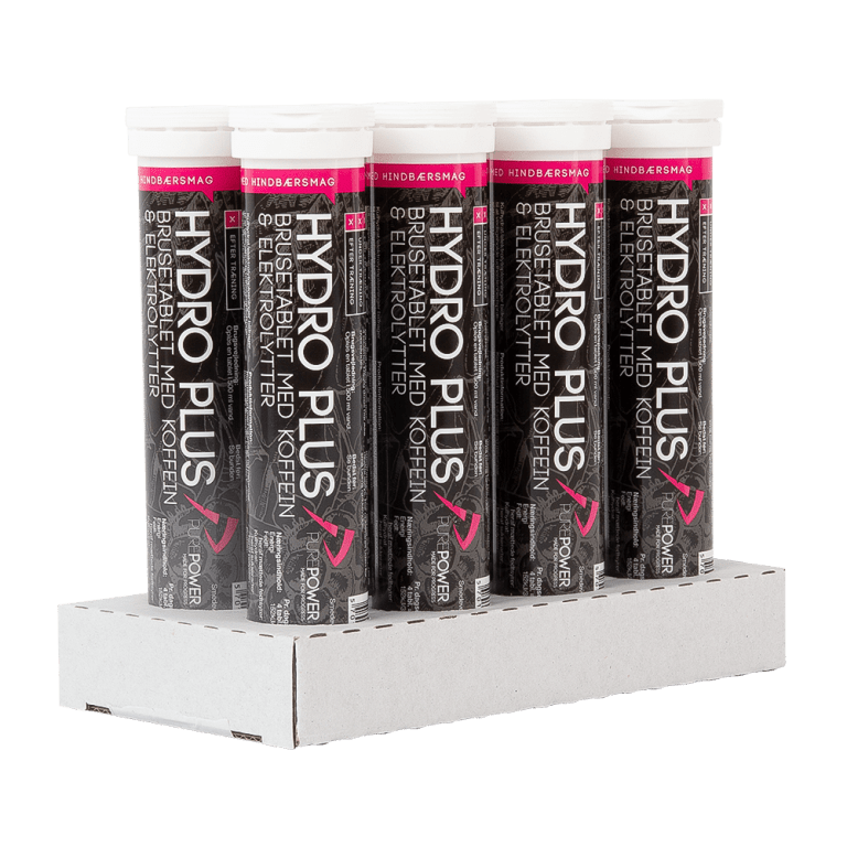 Hydro tabs - Jordbær/lime smag - 5x20 tabs - Fysiolab